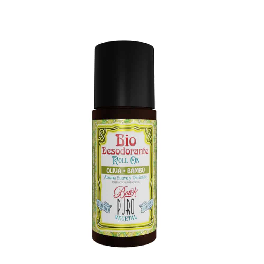 Bio Desodorante Roll On Oliva Bambú – Boti-k